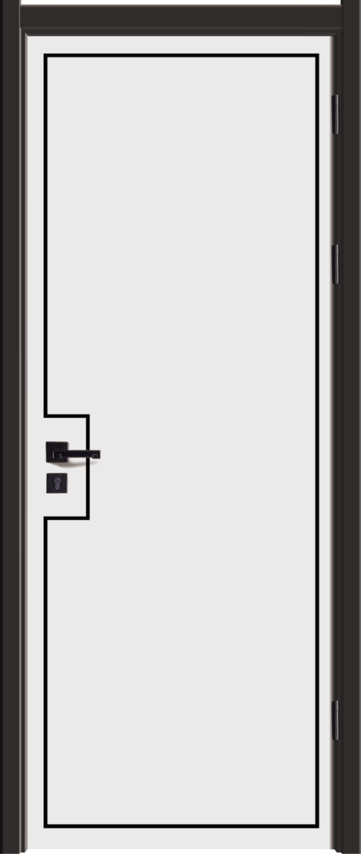 Buy Good heat insulation Bathroom door pvc film door skin from China ...