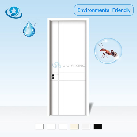 Buy Modern WPC Door Panel Interior Wood Plastic Composite Door Good ...