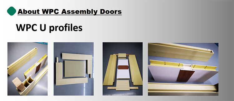 Buy Factory Various Waterproof Wpure wpc hollow door Wpc Assembly Doors ...